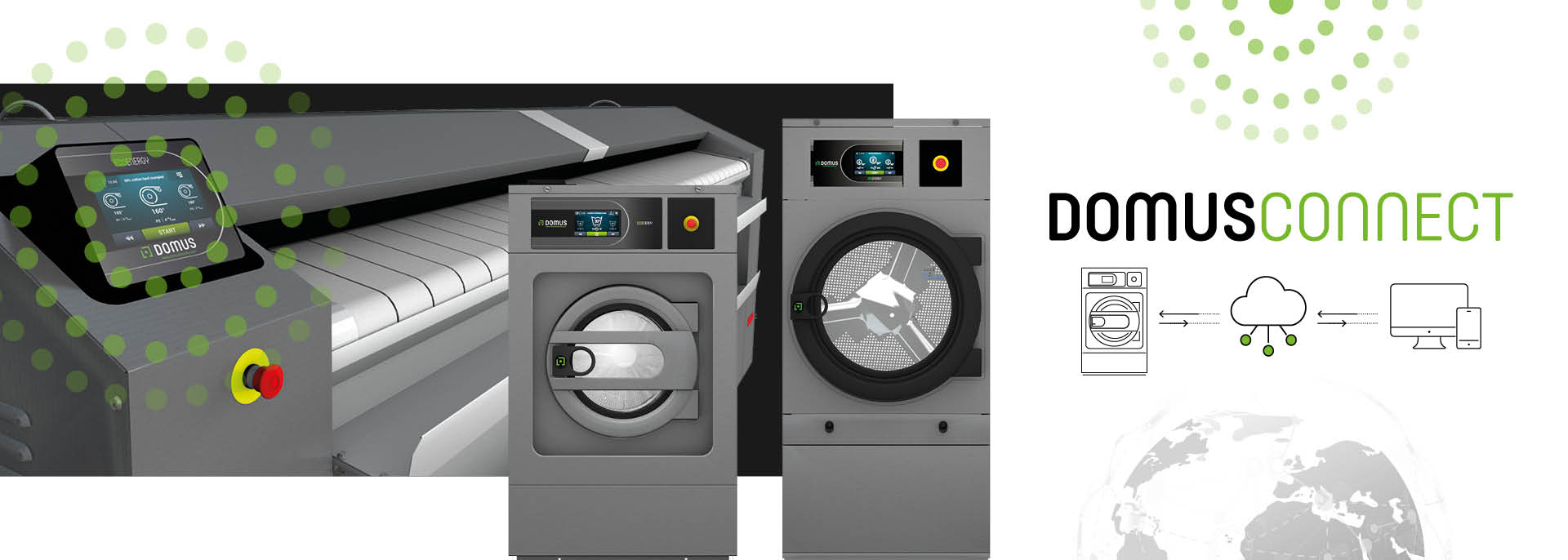 Lavandería industrial de última generación | Domus Laundry
