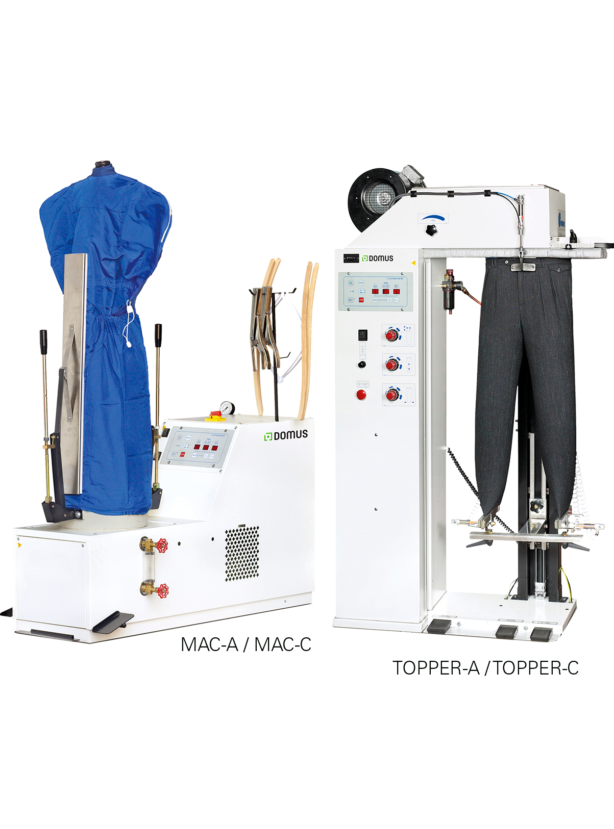 Mannequins and topper for laundry | Domus Laundry