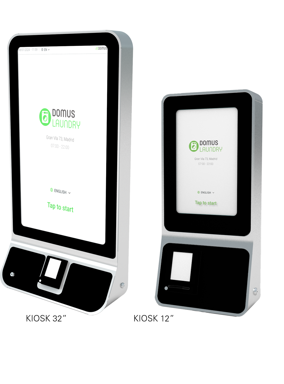 Payment center for self-service laundries | DOMUS