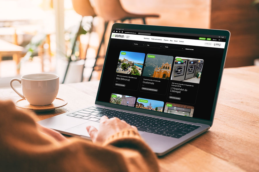 Smart washing machine - DOMUS